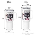 Funny Morning Coffee 25oz 40oz Stainless Steel Tumbler With Handle ...