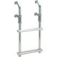 Garelick EEz-In Compact Transom Ladder with 12" Wide Aluminum Steps ...