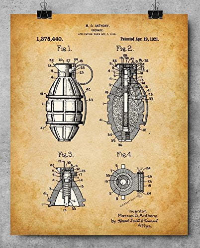Home & Living Anthony Grenade 1921 Wall Hangings etna.com.pe