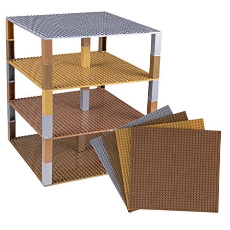 Strictly Briks Classic Baseplates 10" x 10" Brik Tower 100% Compatible ...