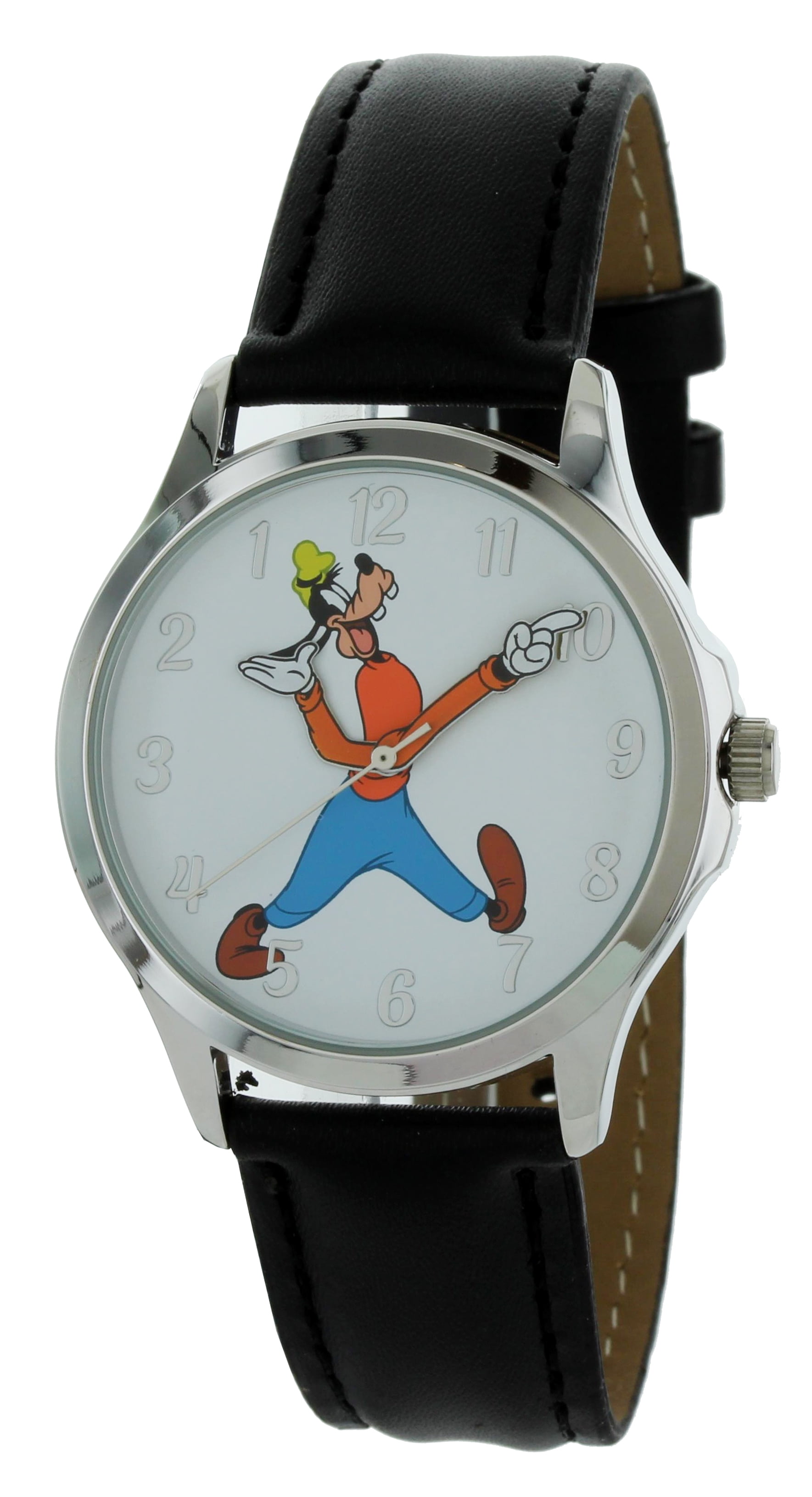 Vintage style backward ticking watch Goofy Molded Hand Quartz watch ...