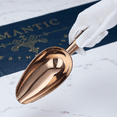 ReaNea Stainless Steel Rose Gold Ice Scoop 6oz, Copper Metal Ice ...