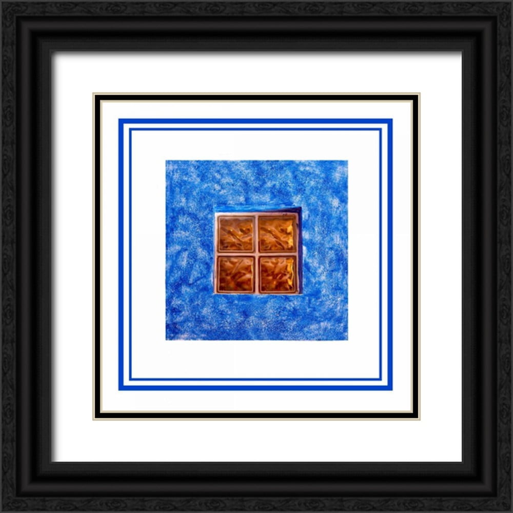 Murdock, Ramona 20x20 Black Ornate Wood Framed with Double Matting ...