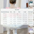 Antinious Girls Solid Long Sleeve V-Neck Hollow Back Mesh Dance Dresses ...