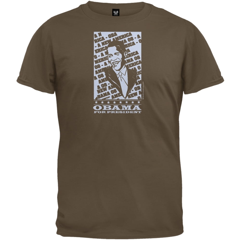 Old Glory - Barack Obama For President T-Shirt - Large - Walmart.com ...