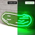 Fun Cucumber Neon Sign Cucumber Neon Light for Wall Decor Light up Bar ...