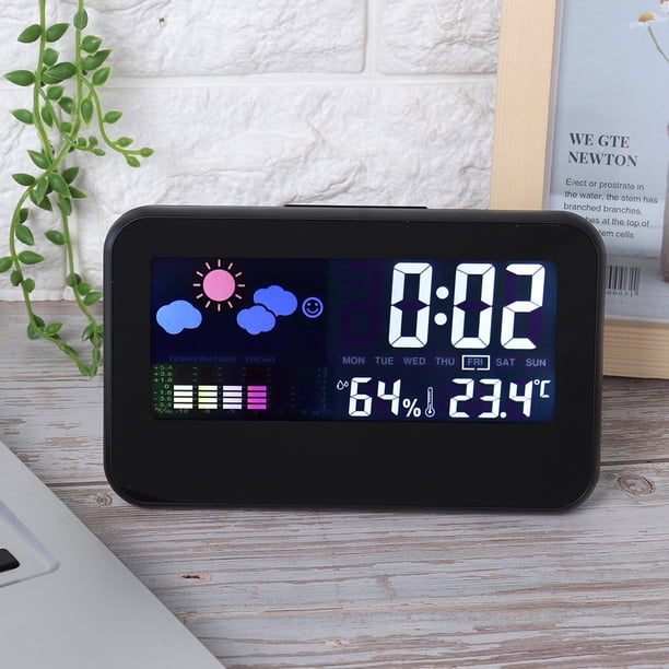 Alarm Clock,Electronic Alarm Clock Temperature Temperature Clock ...