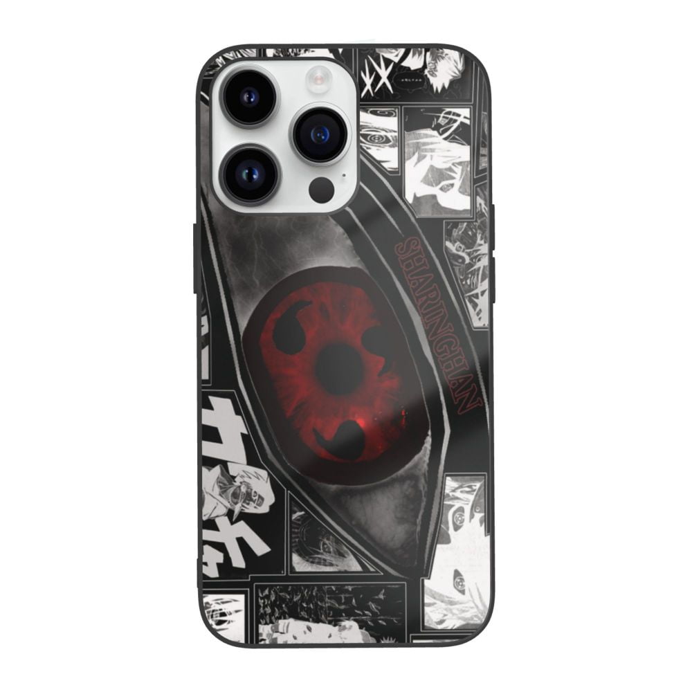 Naruto Sharingan Phone Case for iPhone 14 Plus Pro Max / iPhone 13 Mini ...