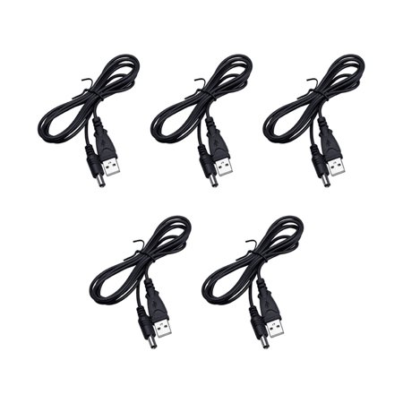 5X USB To 5.5mm / 2.1mm 5V DC Barrel Jack Power Cable - Walmart.ca