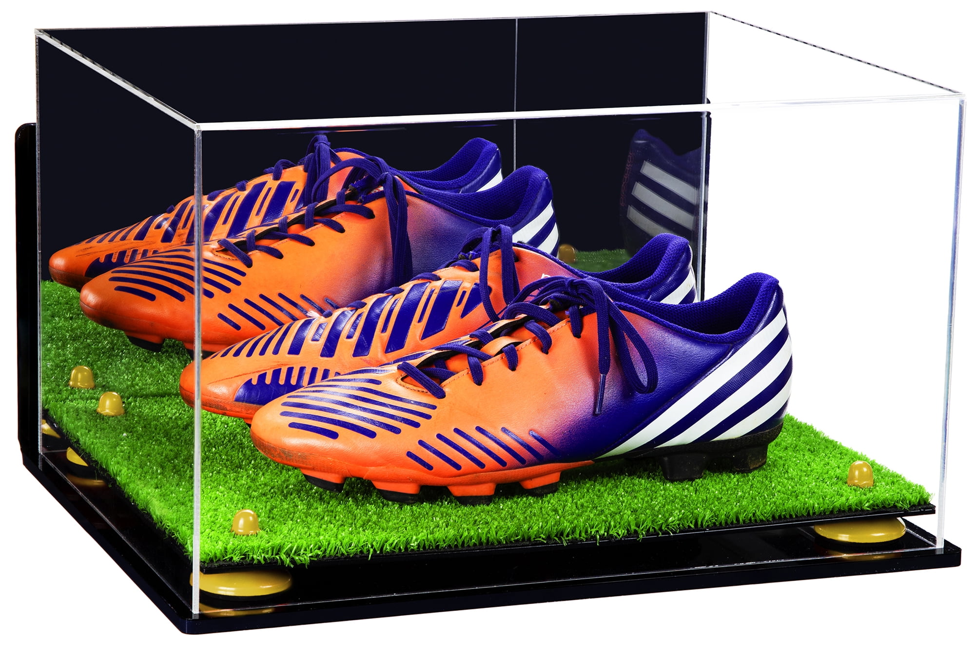 Acrylic Large Shoe Pair Display Case for Soccer Cleats Football Cleats ...