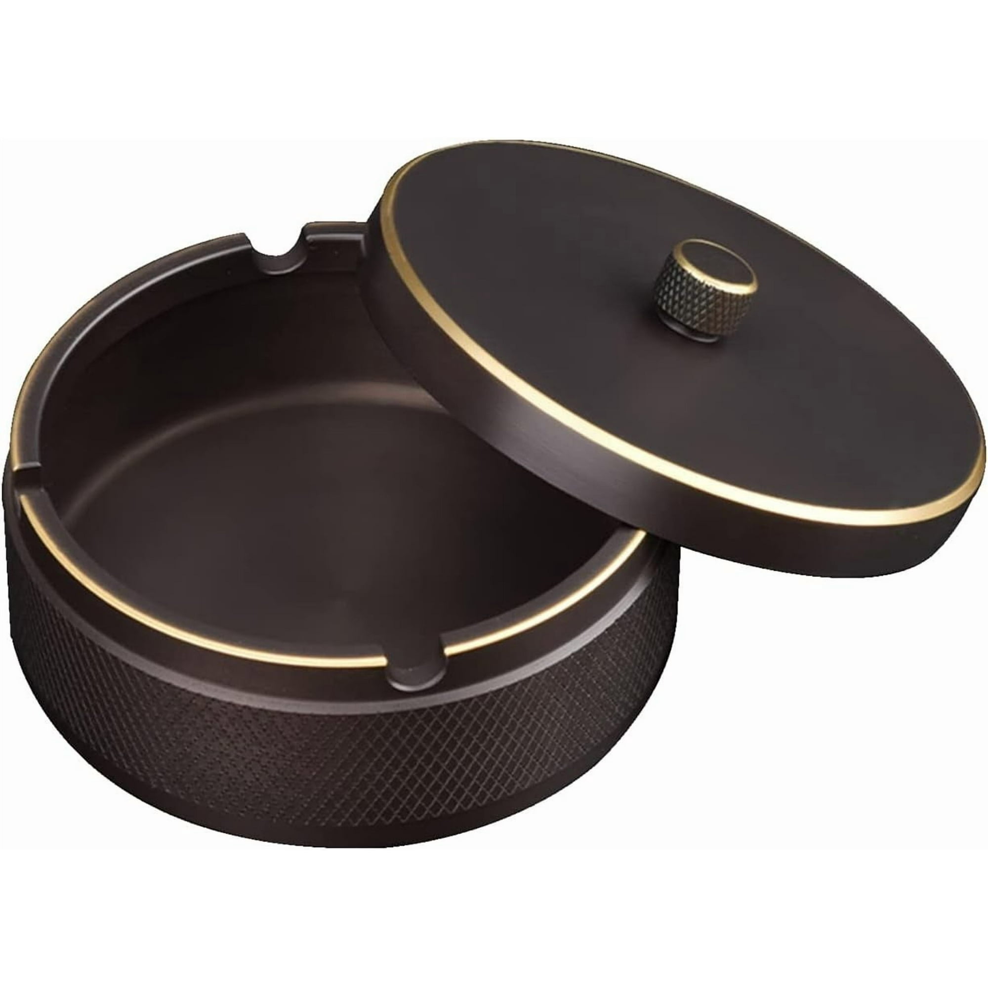 Click here for Ererlou Butt Receptical Brass Ashtrays With Lid Po... prices