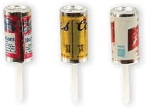 Oasis Supply Mini Beer Cans with Plastic Pick for Cake Decorating, 2.5 ...