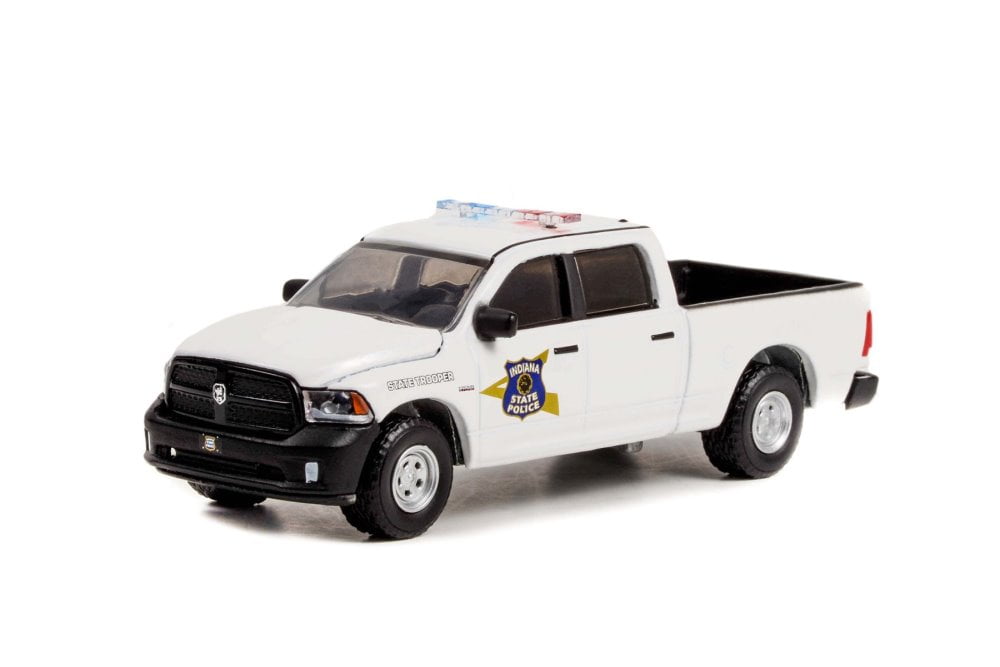 2018 Dodge Ram 1500 Pickup Truck, White - Greenlight 42990C/48 - 1/64 ...