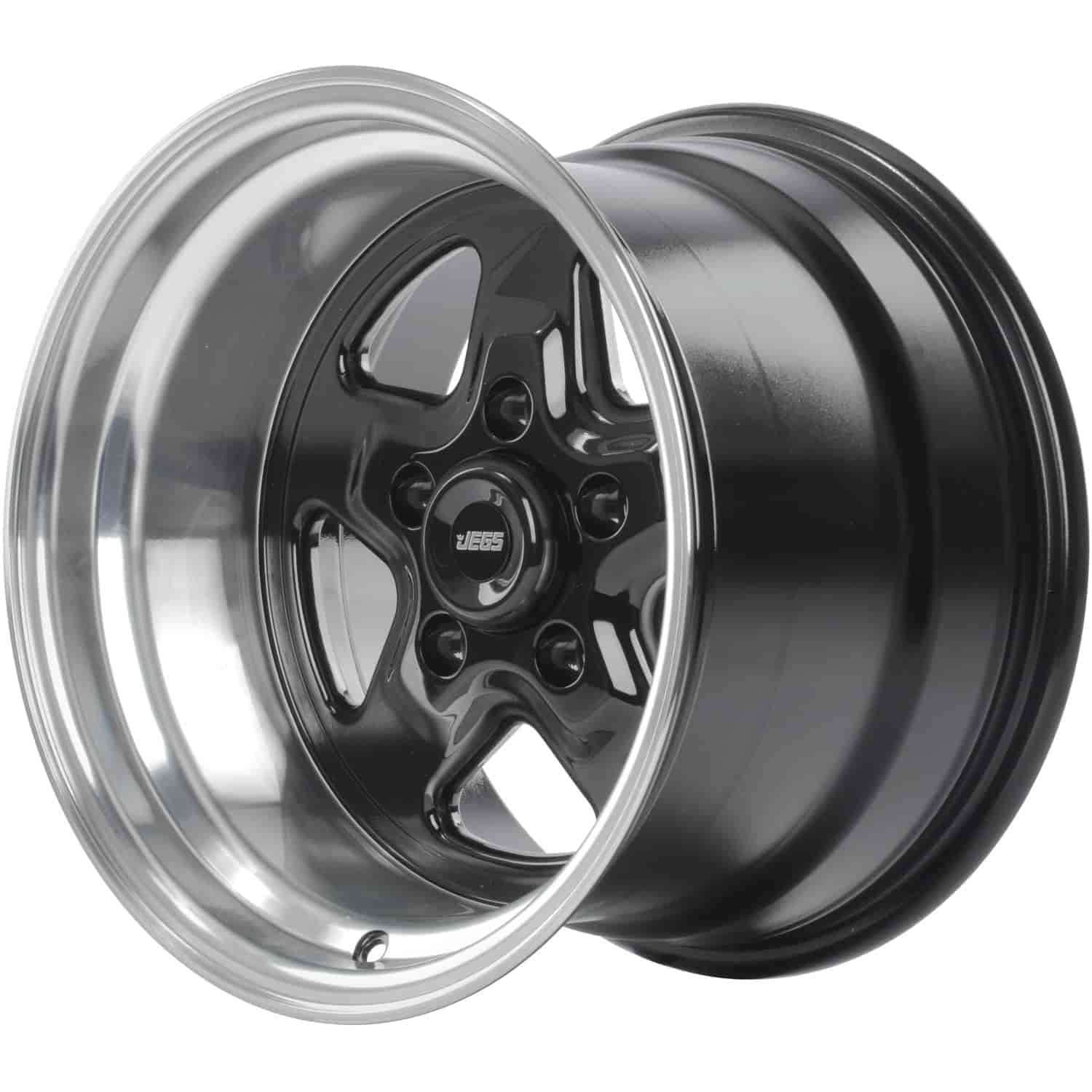 JEGS 66181 Sport Star 5-Spoke Wheel Size: 15 x 10 Bolt Pattern: 5 x 4. ...