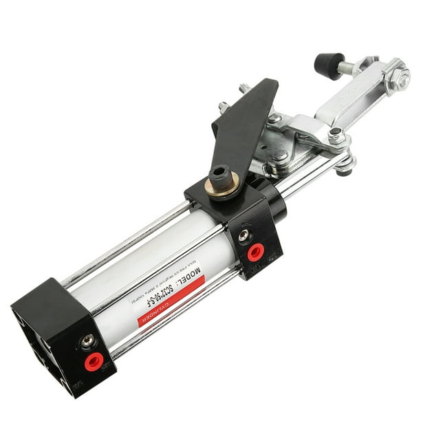 Pneumatic Hold Down Clamp,300mm / 11.8in Professional Cylinder ...