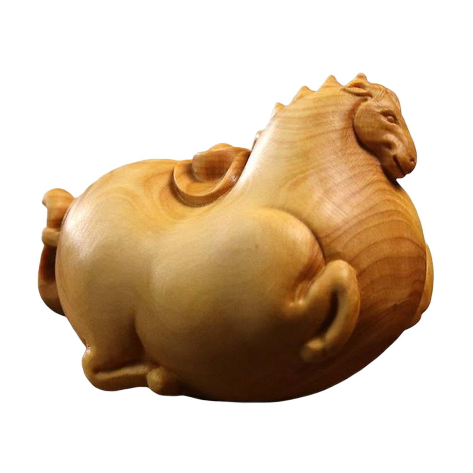 Click here for Simhoa Wooden Tang Horse Statue Chinese Figurine C... prices