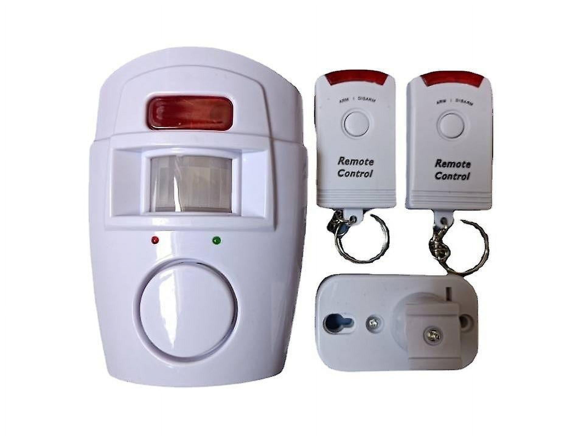 BR Conjunto de alarma con sensor PIR inalámbrico - Control remoto dual ...