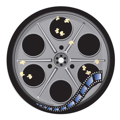 Hollywood Movie Night Small Paper Plates (8ct) - Walmart.com