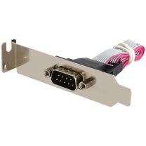 StarTech.com 9-pin Serial to 10-pin Header Slot Plate with Low Profile ...