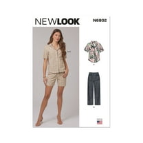 New Look Sewing Pattern 6756 - Misses' Shorts and Pants, Size: A (10-12 ...
