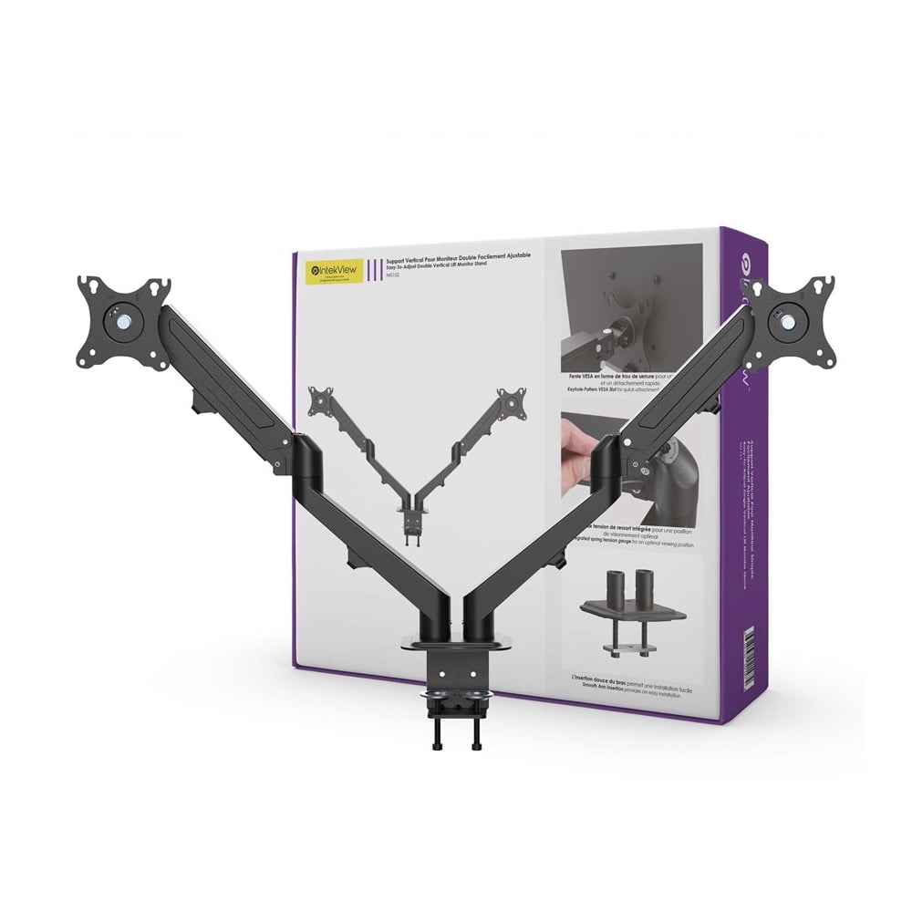 Click here for Intekview Dual Monitor Mount With Gas Spring prices