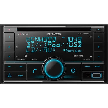 Dual XRM47BT Single-DIN In-Dash Mechless AM/FM Receiver with Bluetooth ...
