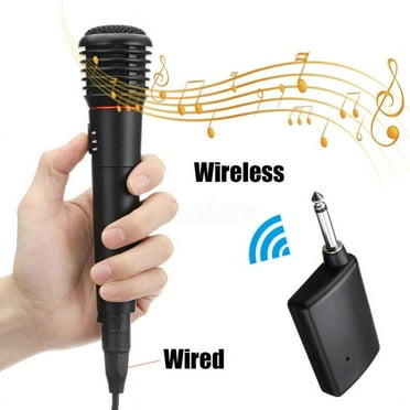 EARISE W1 Karaoke Microphone with 16.4ft Cord, Dynamic Vocal Microphone ...