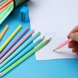 Uxcell Round Pencils, 48 Pack HB Graphite Pencils with Eraser Wood ...