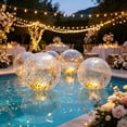 BESTSKY Inflatable Beach Ball,Glitter Swimming Pool Balls,24 in Giant ...