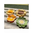 Dark Green 2Pcs Handmade Crochet Flower Coaster Set, Heat-Resistant ...