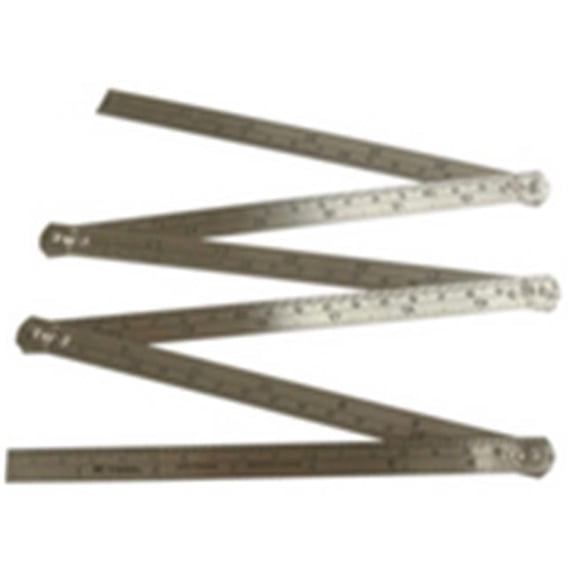 U.S. Tape Rhino Folding Rulers, 6 ft, Fiberglass, Carpenter's Inside ...