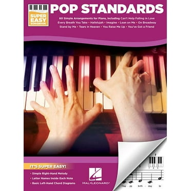 Best Songs Ever Super Easy Piano Songbook (Paperback) - Walmart.com
