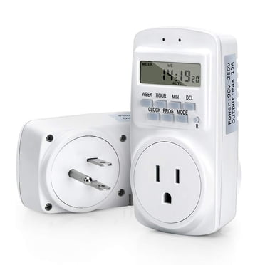 Honeywell Home RPLS740B1008 Econoswitch 7-Day Programmable Light Switch ...