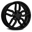 16x7 Vision 426H Cross Matte Black Wheel 5x100/5x4.5 (38mm) - Walmart.com