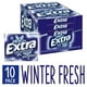 EXTRA Gum Winterfresh Chewing Gum, 15 Pieces (Pack of 10) - Walmart.com