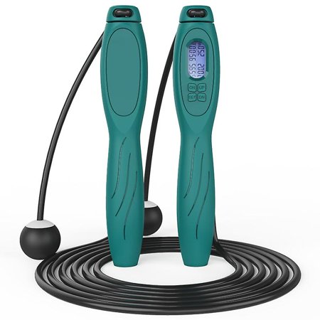 Smart Cordless Jump Rope Counting Exercise Weight-bearing Fitness ...