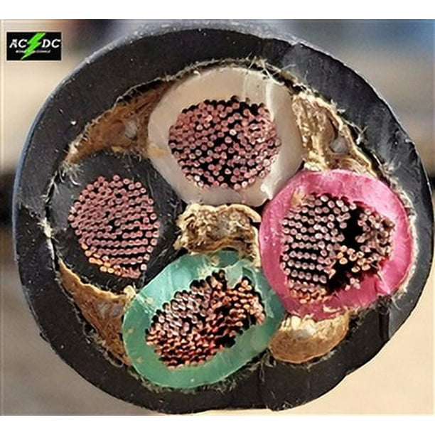 AC/DC Wire And Supply 6/4 SOOW 600V Wire Cord Cable Portable Power 6 ...