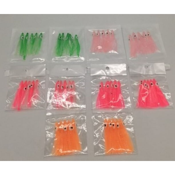 KOKOPROS UV Hand Dyed Kokanee Shrimp Plastic Lures for Kokanee Salmon ...