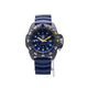 Luminox 1553 Men's Scott Cassell Deep Dive Quartz Blue Strap Watch ...