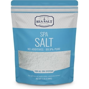 AQUASALT Swimming Pool Salt, 40 Lbs, 100% Sodium Chloride, Chlorine ...