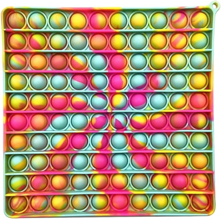 Big Size Pop 100/200 Bubbles Fidget Popper Toys for Kids Stress Relief ...