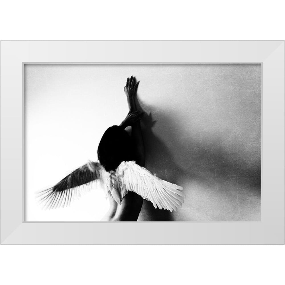 Ikeda, Keisuke 32x23 White Modern Wood Framed Museum Art Print Titled ...