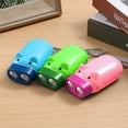 Jibi 3 Pcs Cartoon Flashlights Hand Pressing Flash Lights Portable Pig ...