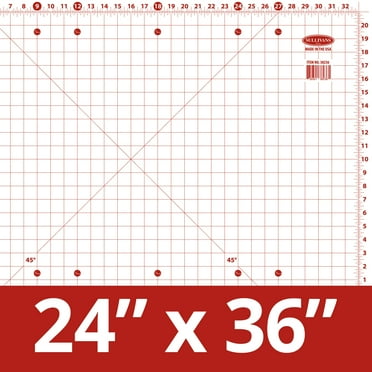 Omnigrid 36" x 24" Cutting Mat with Grid, Non-Slip Rectangular Mat for ...