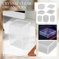 Acrylic Storage Box Square Container Transparent Plastic Organizer for ...