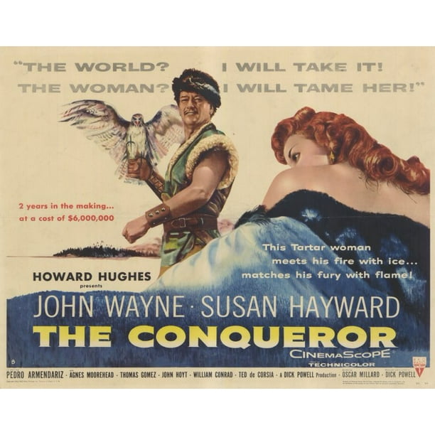 The Conqueror - movie POSTER (Style B) (11" x 14") (1956) - Walmart.com