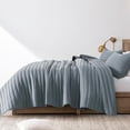 Blue Queen Size Quilt Bedding Sets with 2 Pillow Shams, Full ...