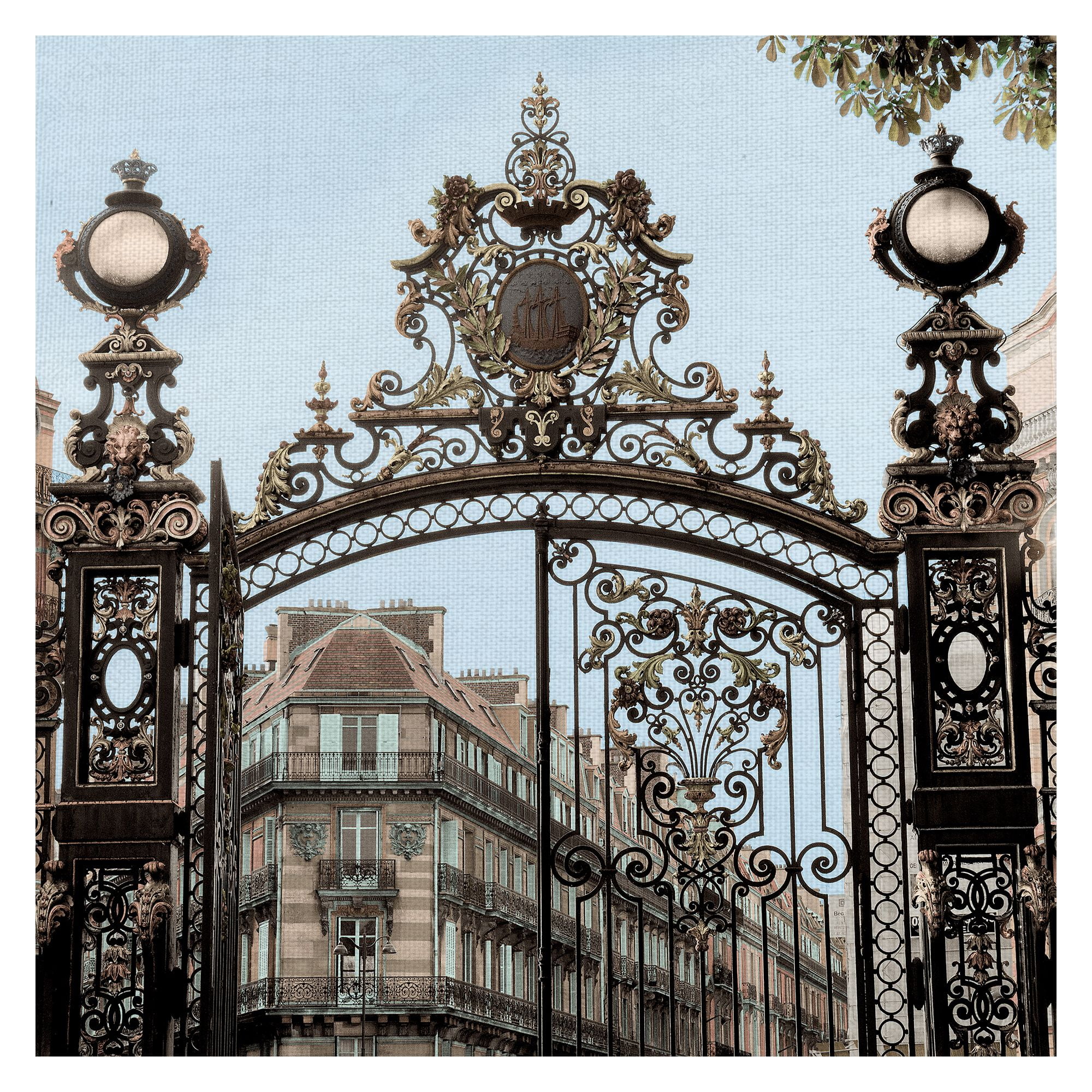 Masterpiece Art Gallery Paris Gates #2 by Alan Blaustein Canvas Art ...