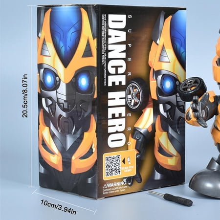 Charging Dancing Robot Universal Wheel Smart Rotating Dancing Gift ...