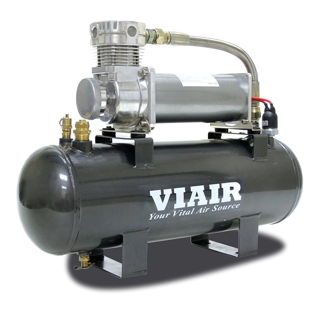 Viair 2 Gallon 200 PSI 12 Volt High-Flow 480C Compressor Air Source Kit ...